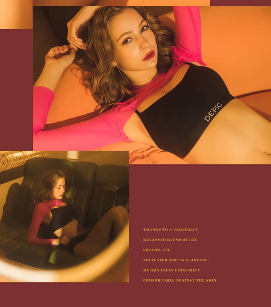 Daily-弧面立體美胸U領無鋼圈訂製棉內衣組 - dp內衣 貼心為妳｜DEPIC品牌訂製 穿出妳的自信