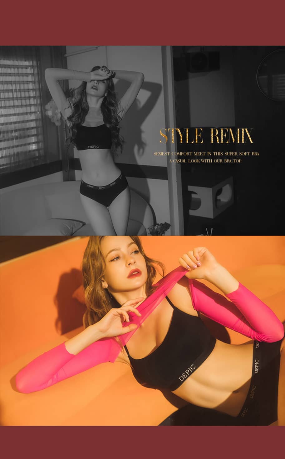 Daily-弧面立體美胸U領無鋼圈訂製棉內衣組 - dp內衣 貼心為妳｜DEPIC品牌訂製 穿出妳的自信